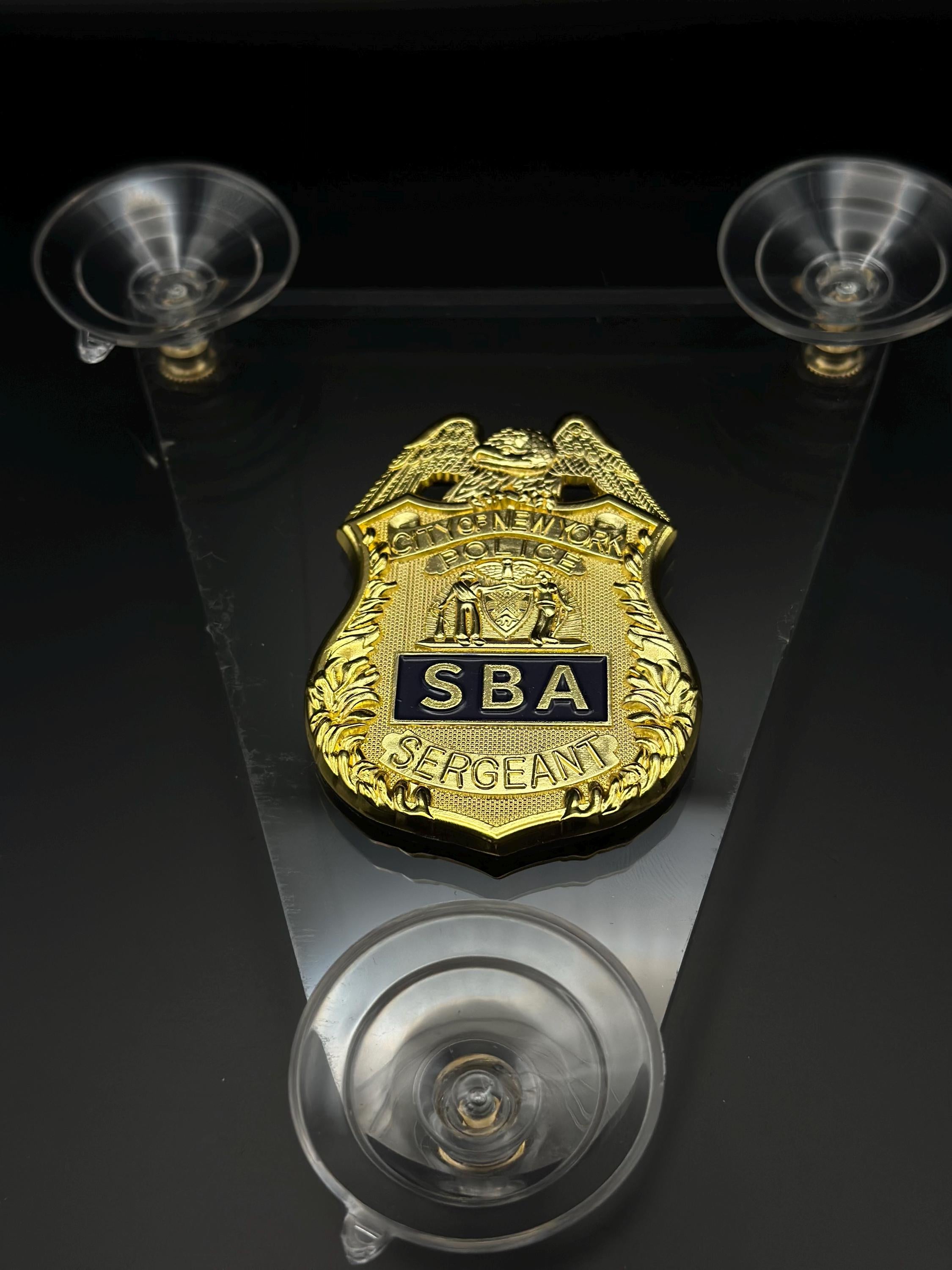 Windshield badge SBA NYPD with SBA official wallet – Windshield Badge